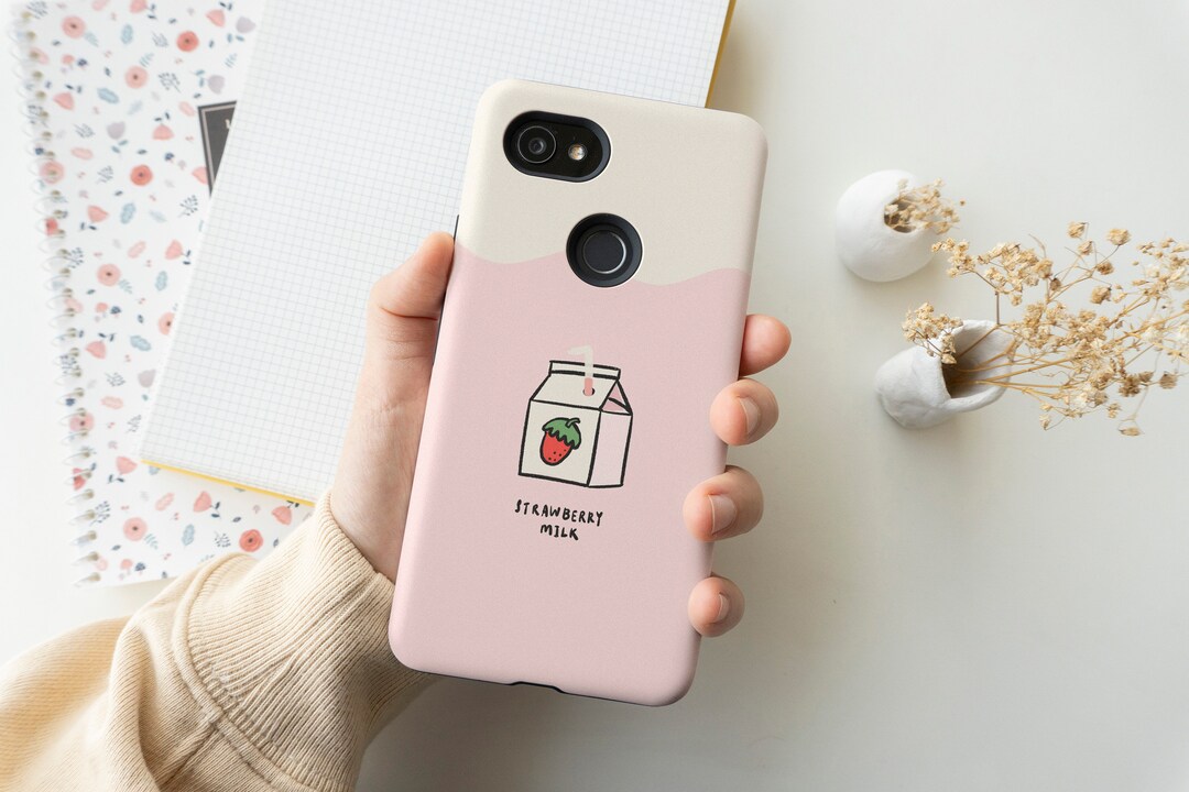 Strawberry Fruity Milk iPhone 13 Case, iPhone 12, iPhone 11, iPhone XR ...