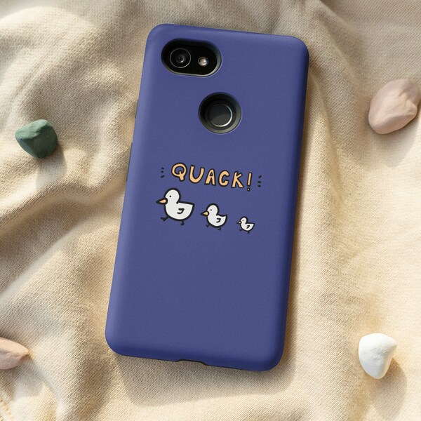 Cartoon Duck Phone Case - Etsy