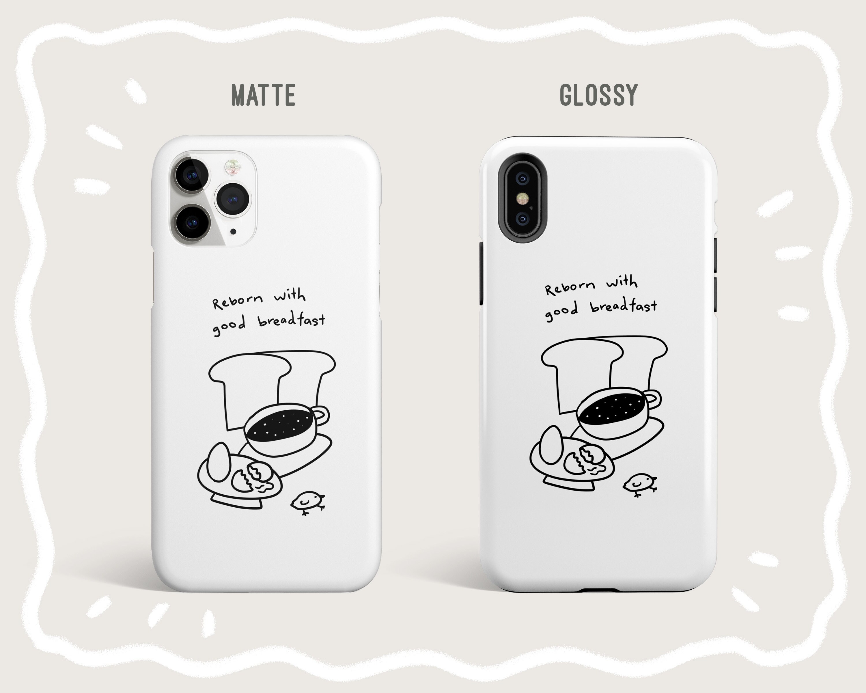 Cute Doodles Phone Case for Iphone 12 Mini 11 Pro Max X XR XS | Etsy