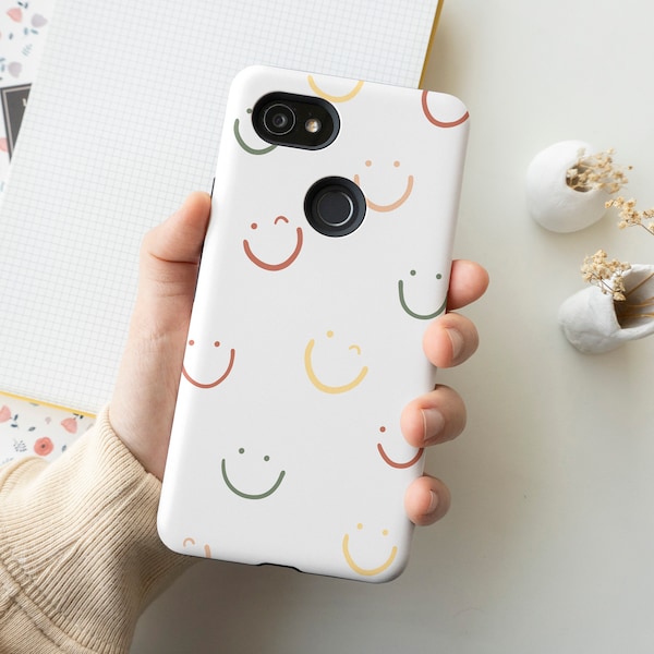 Smiley Face Phone Case - Etsy