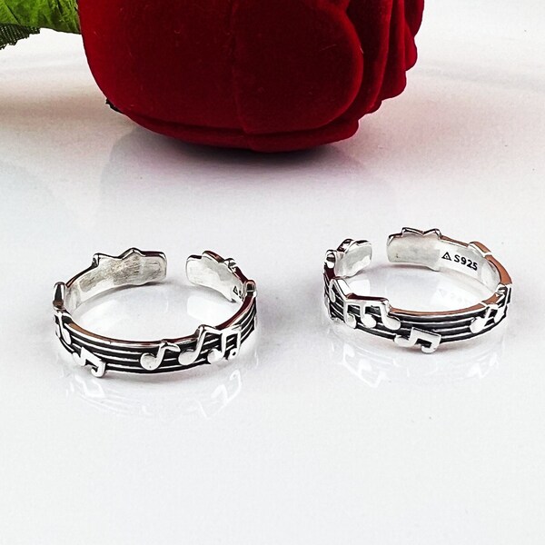 Music Note Ring - Etsy