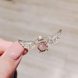 Angel Wing Hair Clip Angel Wing Hair Barrette Sparkling Hair | Etsy