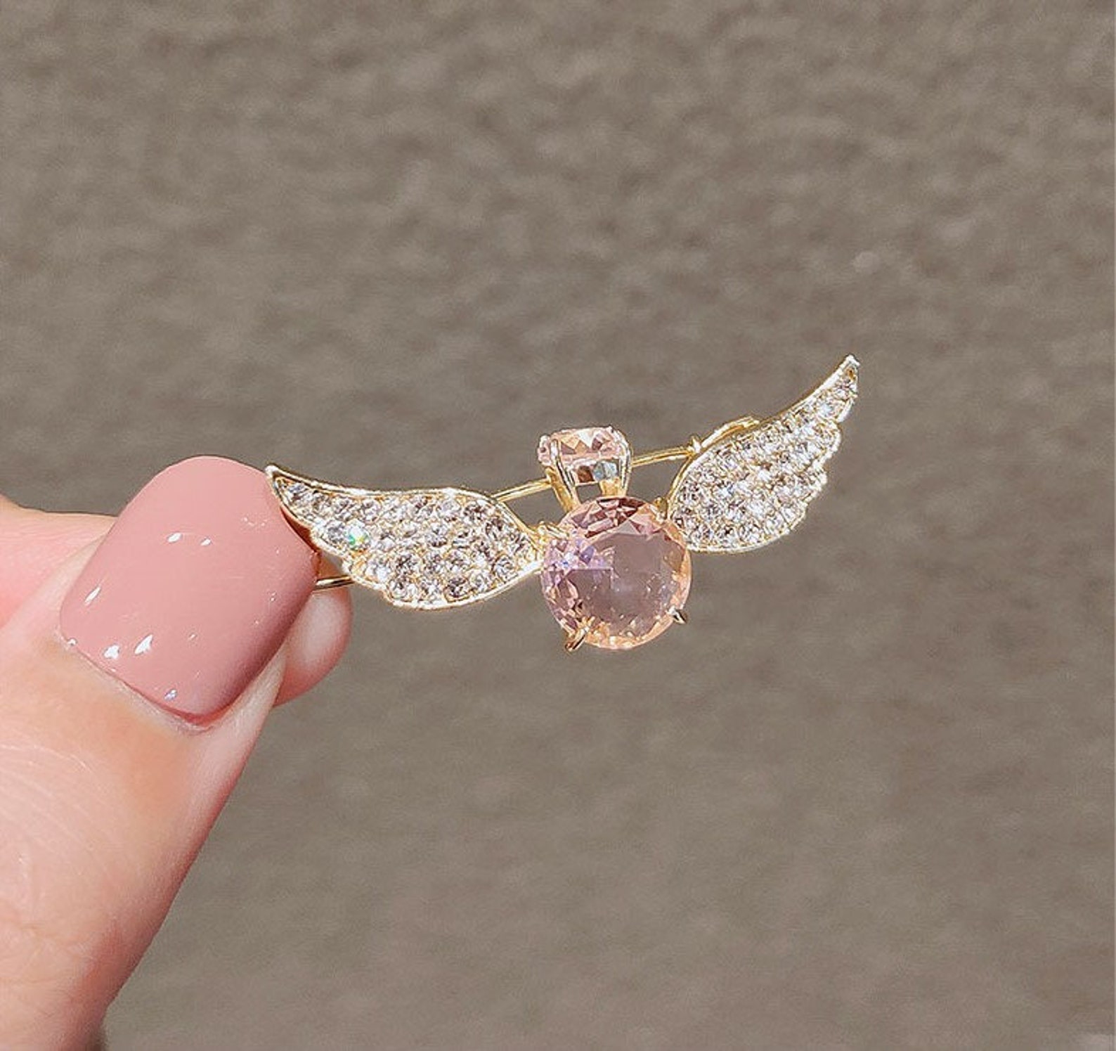 Angel Wing Hair Clip Angel Wing Hair Barrette Sparkling Hair | Etsy