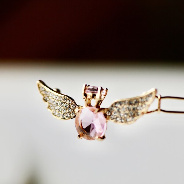Angel Wing Hair Clip - Etsy