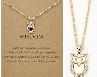 Wisdom Necklace | Etsy