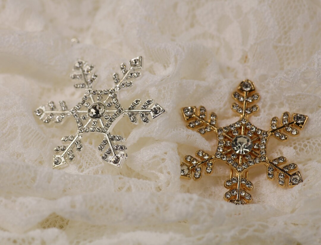 Snowflake Hair Clip Snowflake Hair Barrette Sparkly Hair Clip ...