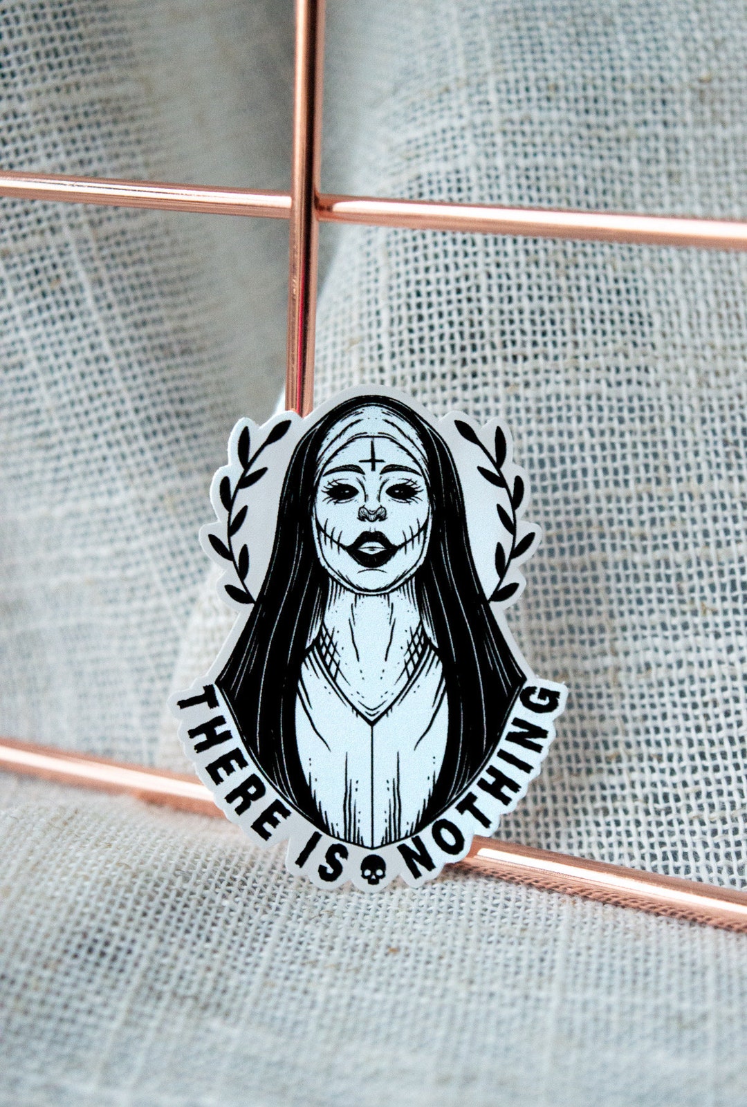 Evil Nun Weatherproof Sticker Decal Vinyl - Etsy