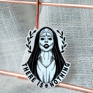 Evil Nun Weatherproof Sticker Decal Vinyl - Etsy