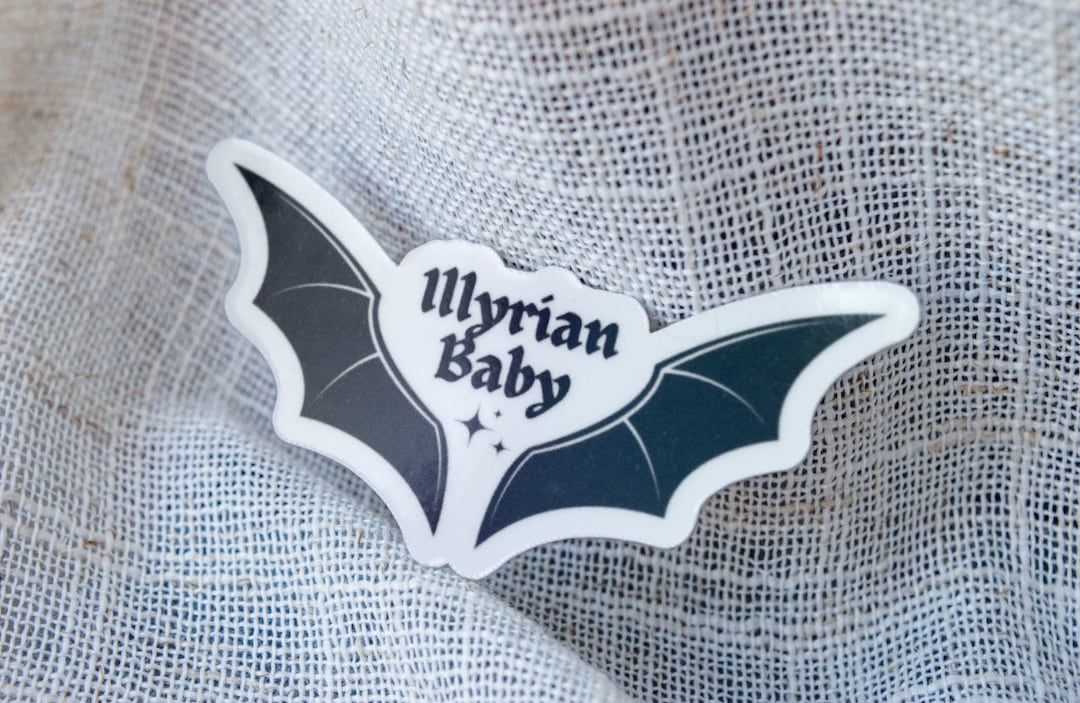 ACOTAR/ACOMAF Illyrian Baby Vinyl Water Proof Stickers - Etsy