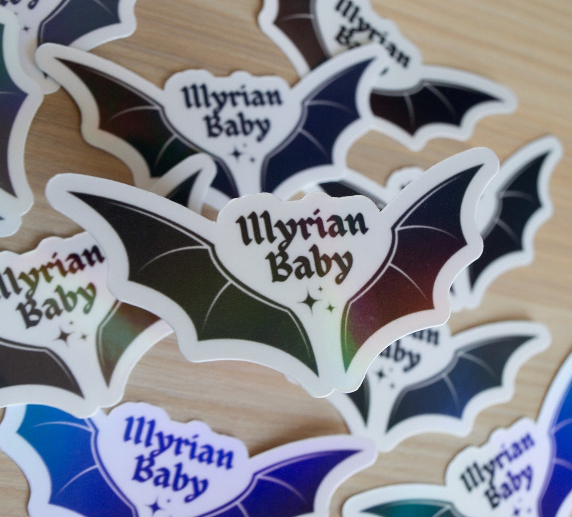 ACOTAR/ACOMAF Illyrian Baby Vinyl Water Proof Stickers - Etsy
