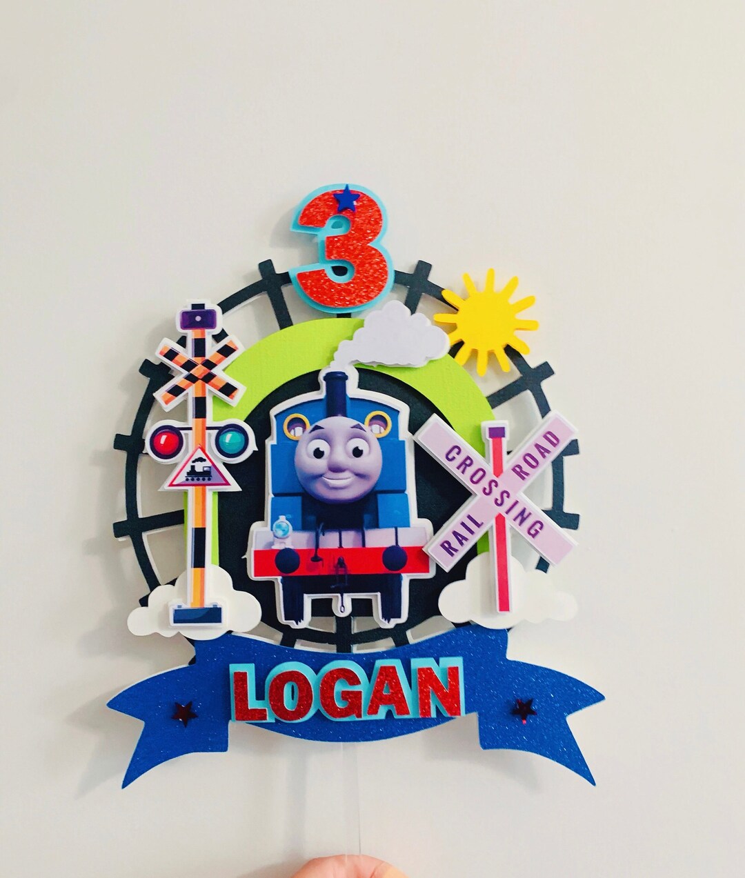 Thomas Tren Cake Topper - Etsy