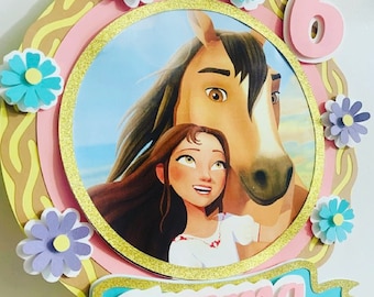 Spirit Riding Free Cake Topper - Etsy
