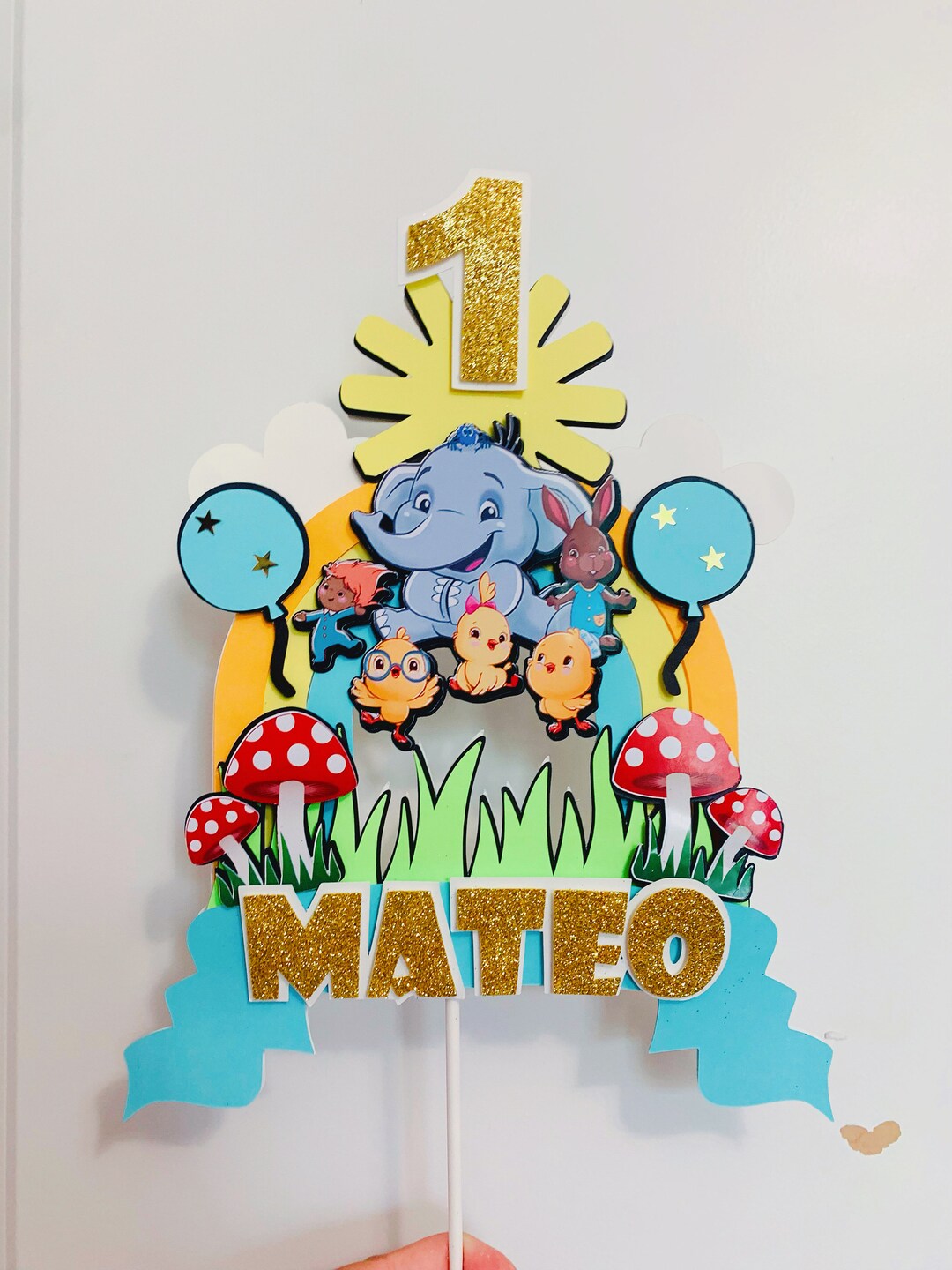 Cánticos Cake Topper - Etsy