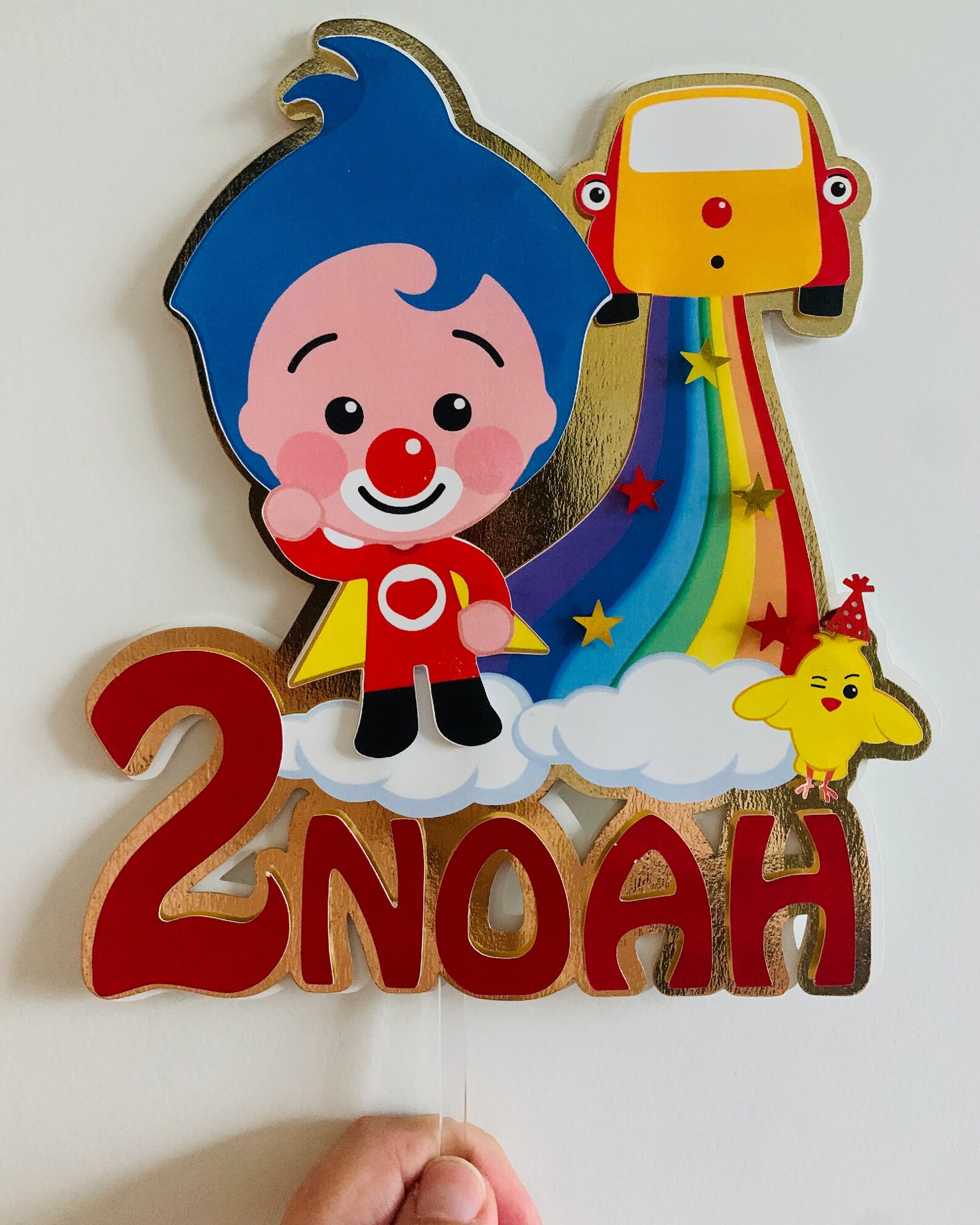 Plim Plim Cake Topper Plim Plim Birthday Decoration Plim - Etsy Canada
