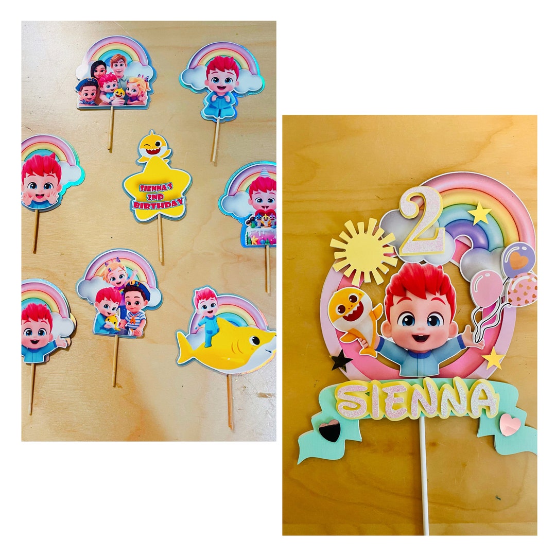 Bebefinn Cake Topper for Girl/boy and Cupcake Topper - Etsy