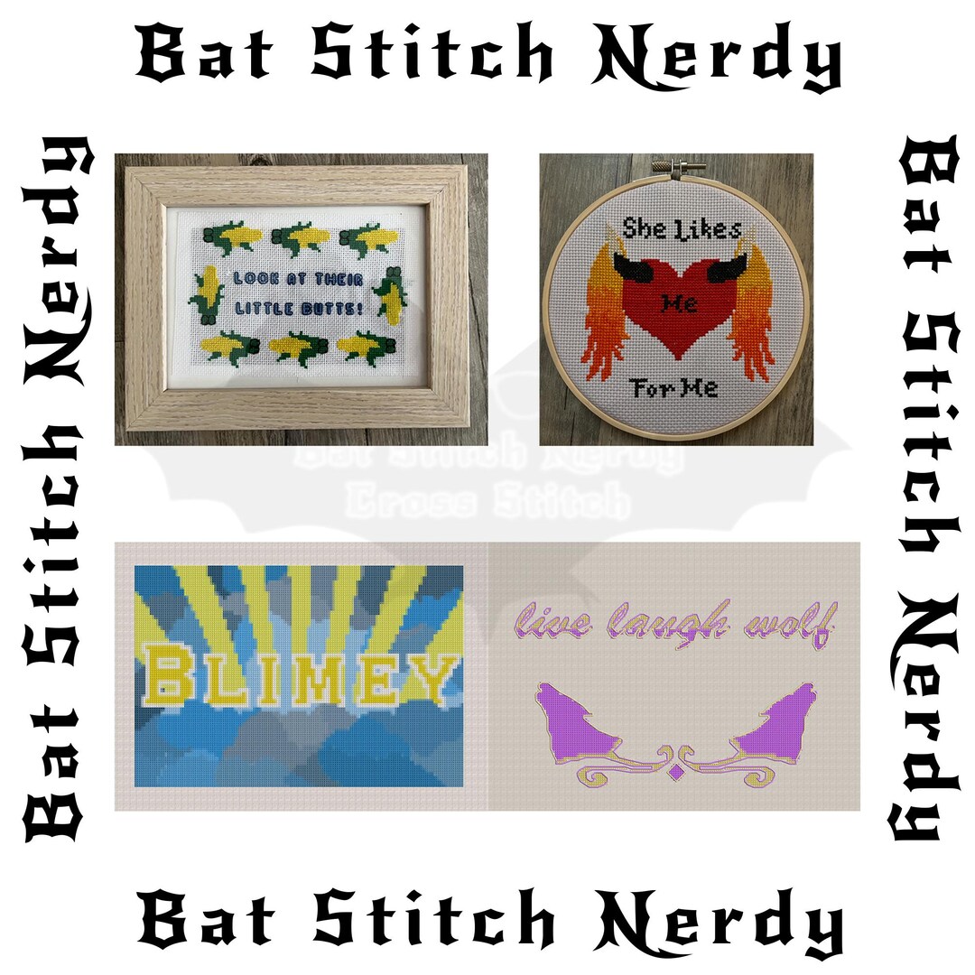 Fantasy High Cross Stitch Pattern Set: Part 2 - Etsy
