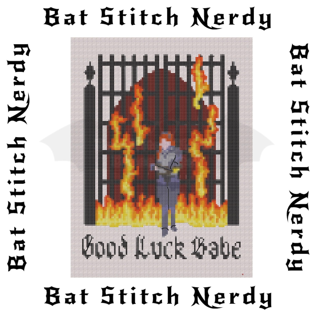 Good Luck Babe Cross Stitch Pattern - Etsy