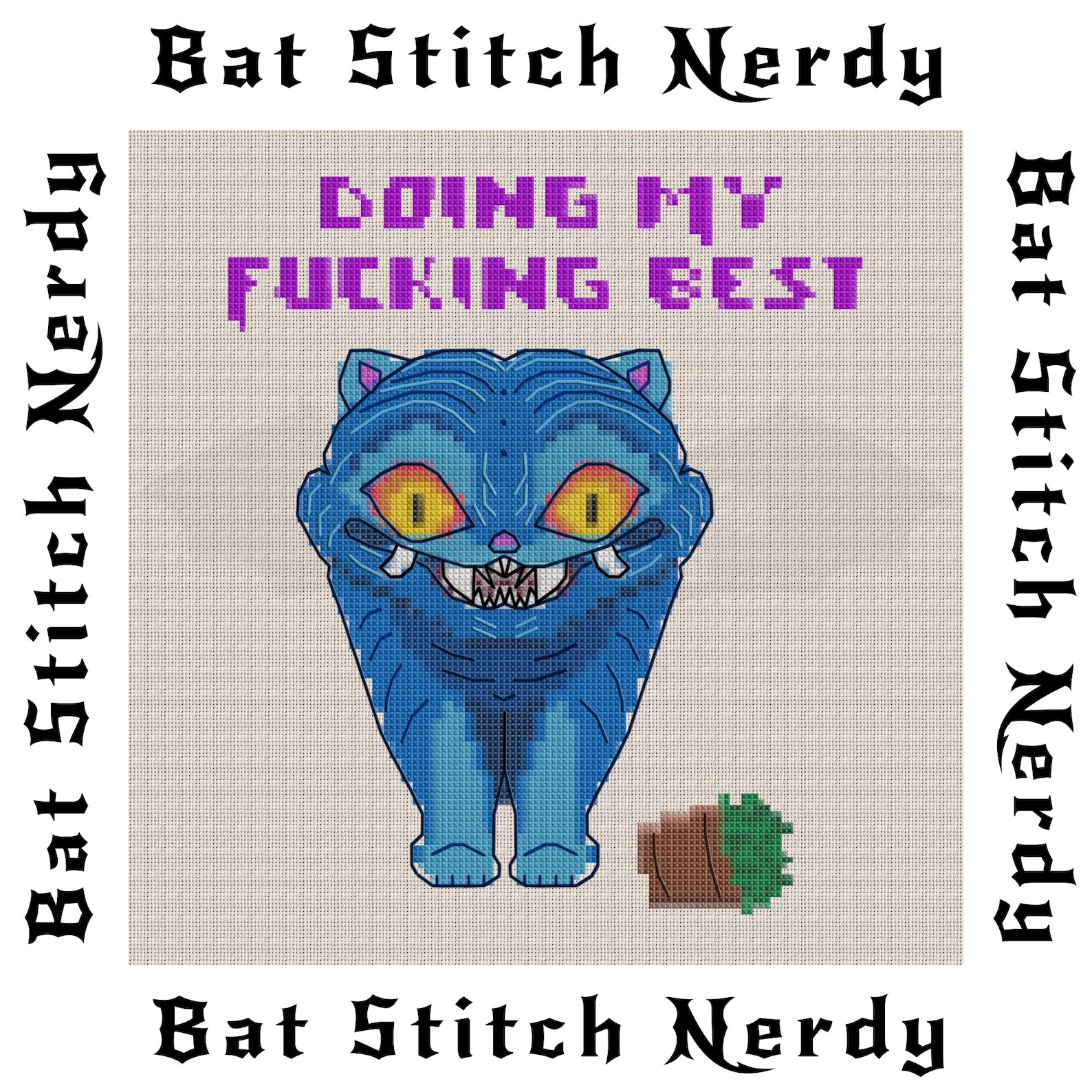 Derpy Cross Stitch Pattern - Etsy