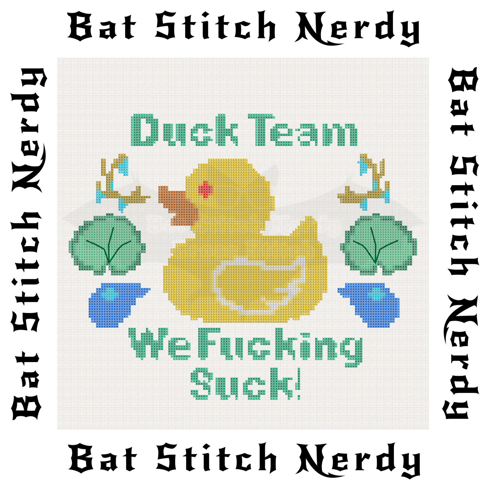 Duck Team Cross Stitch Pattern - Etsy