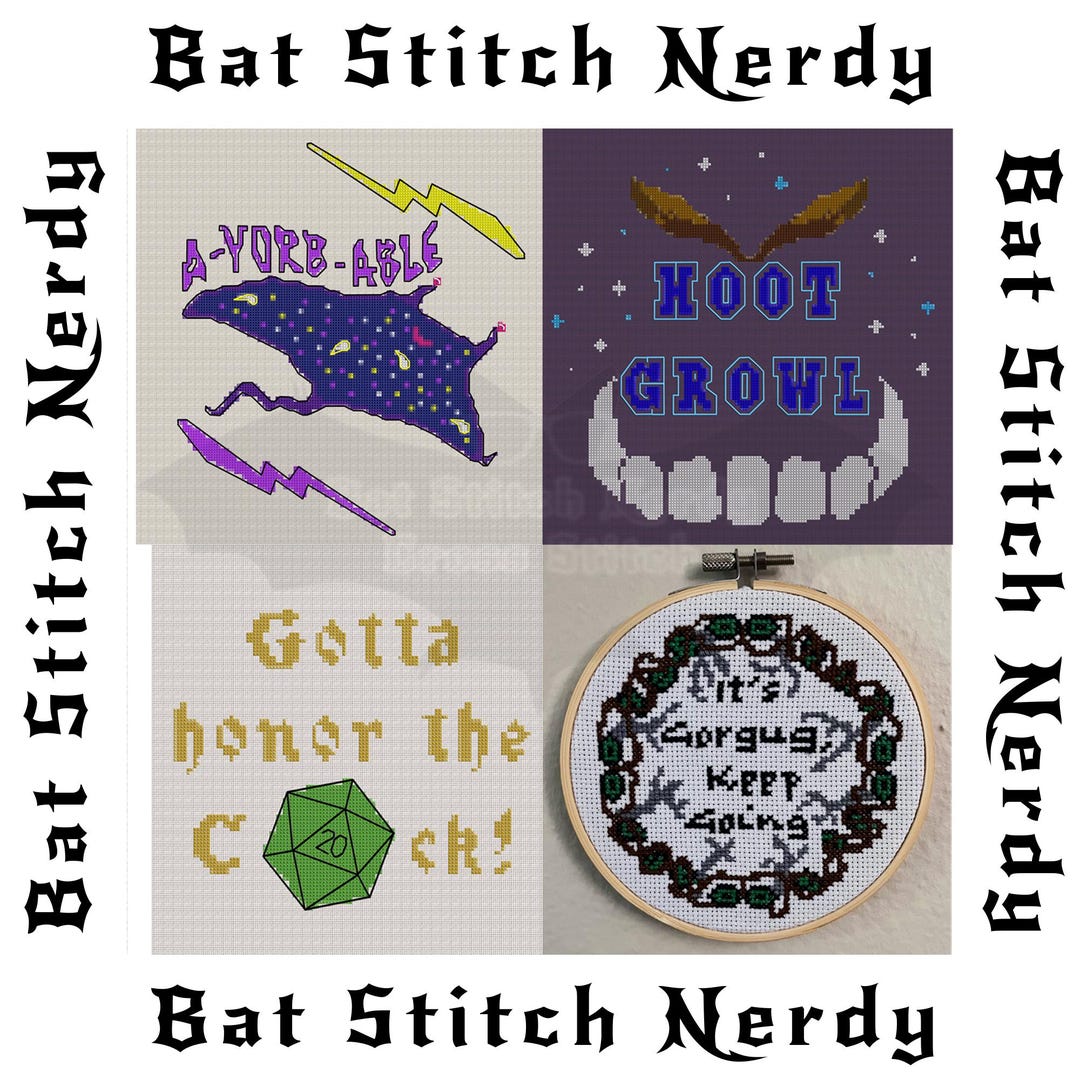 Fantasy High Cross Stitch Pattern Set: Part 1 - Etsy