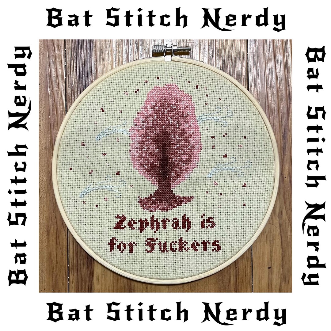 Zephrah is for Fckers Cross Stitch Pattern - Etsy
