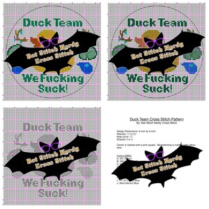 Duck Team Cross Stitch Pattern - Etsy