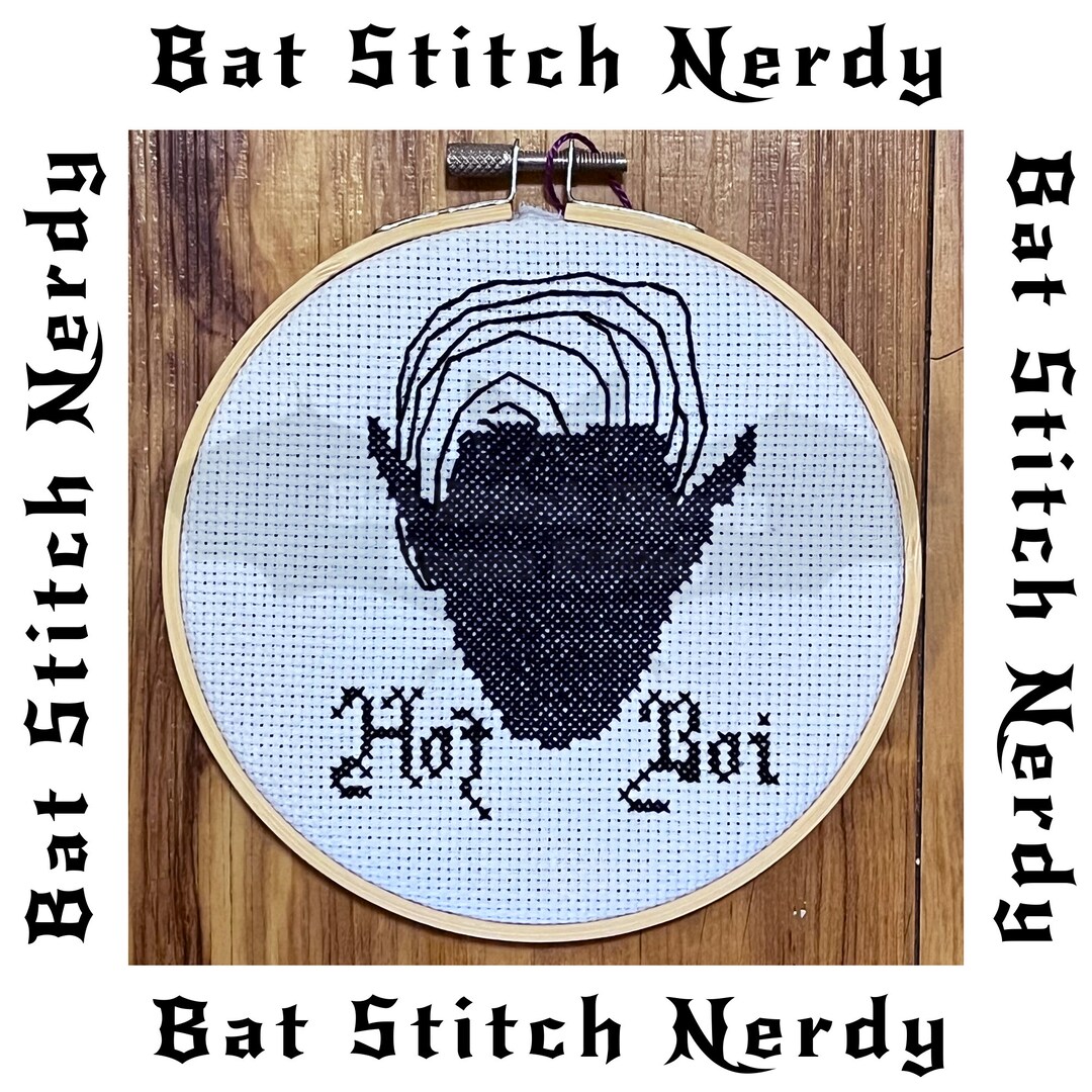 Hot Boi Cross Stitch Pattern Etsy