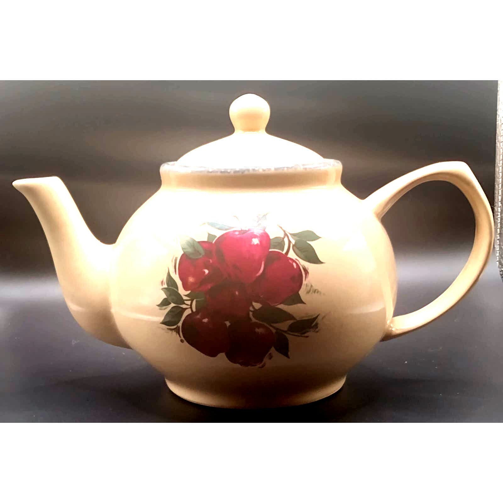 Home and Garden Party Apple Tea Pot - Etsy