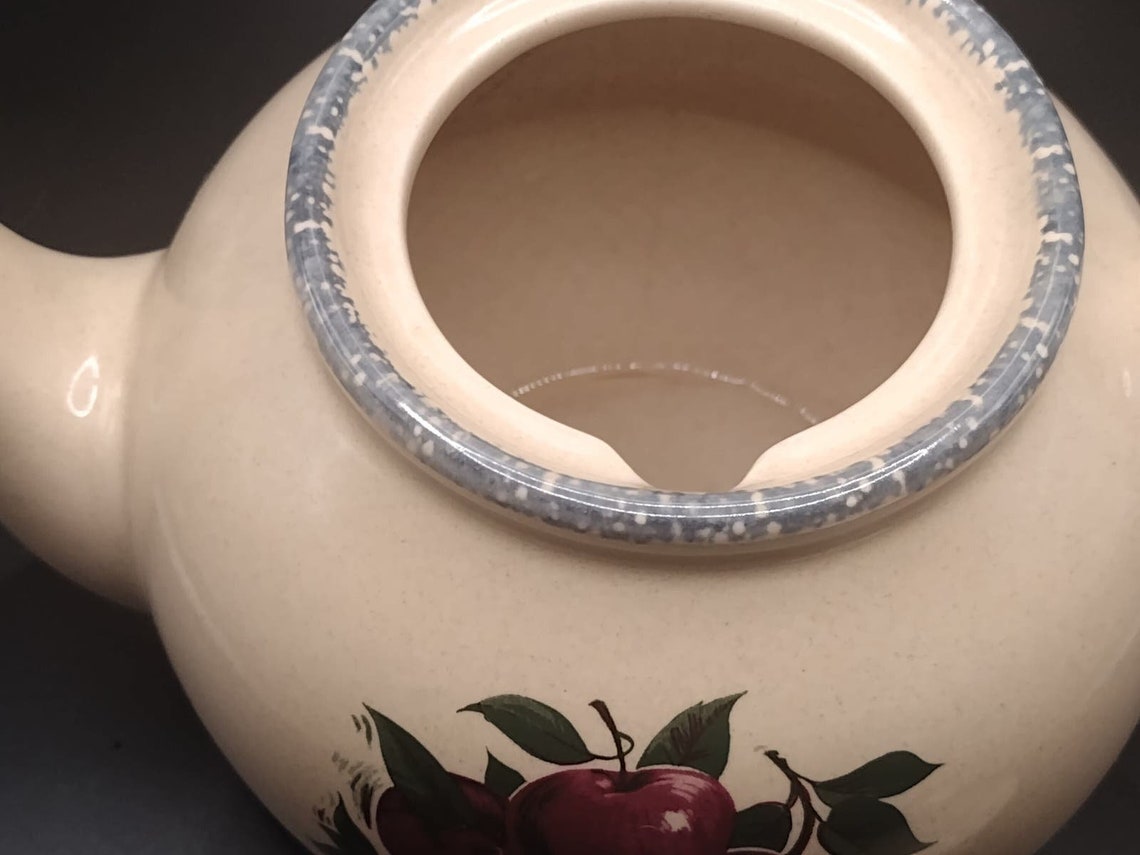 Home and Garden Party Apple Tea Pot - Etsy