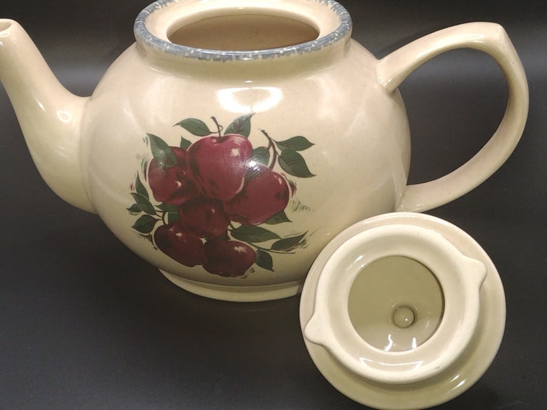 Home and Garden Party Apple Tea Pot - Etsy