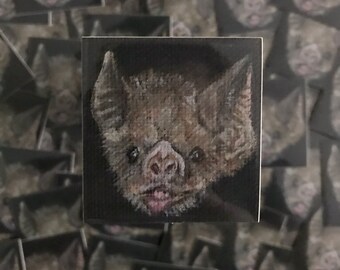 Bat Sticker Vampire Bat Horror Horror Art Horror Decor Spooky Bat ...