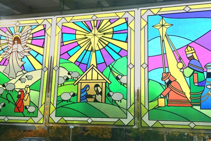 Nativity Window Clings Set of 3 - Etsy