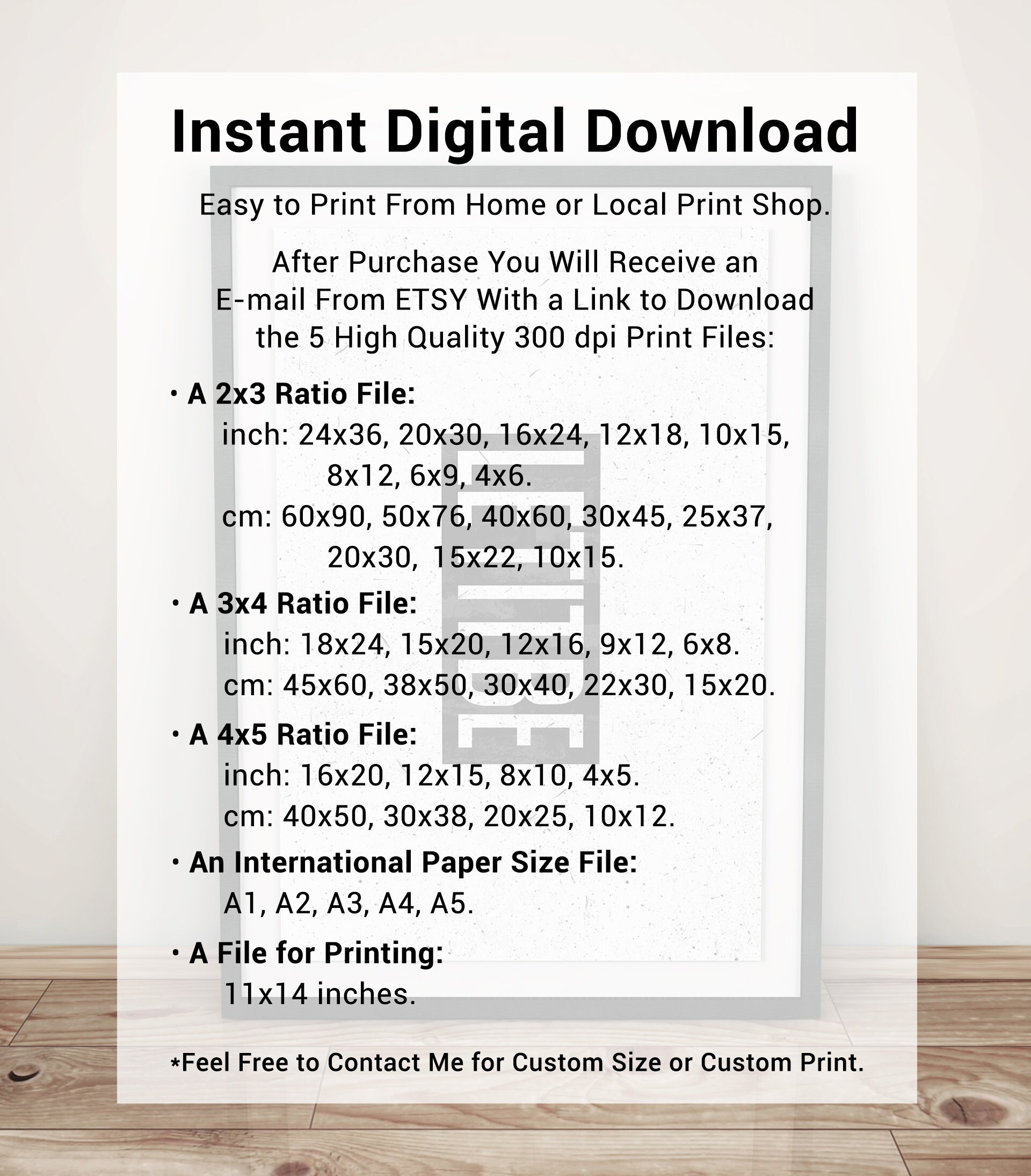 Let It Be Wall Print Poster Printable Minimalist Quote - Etsy