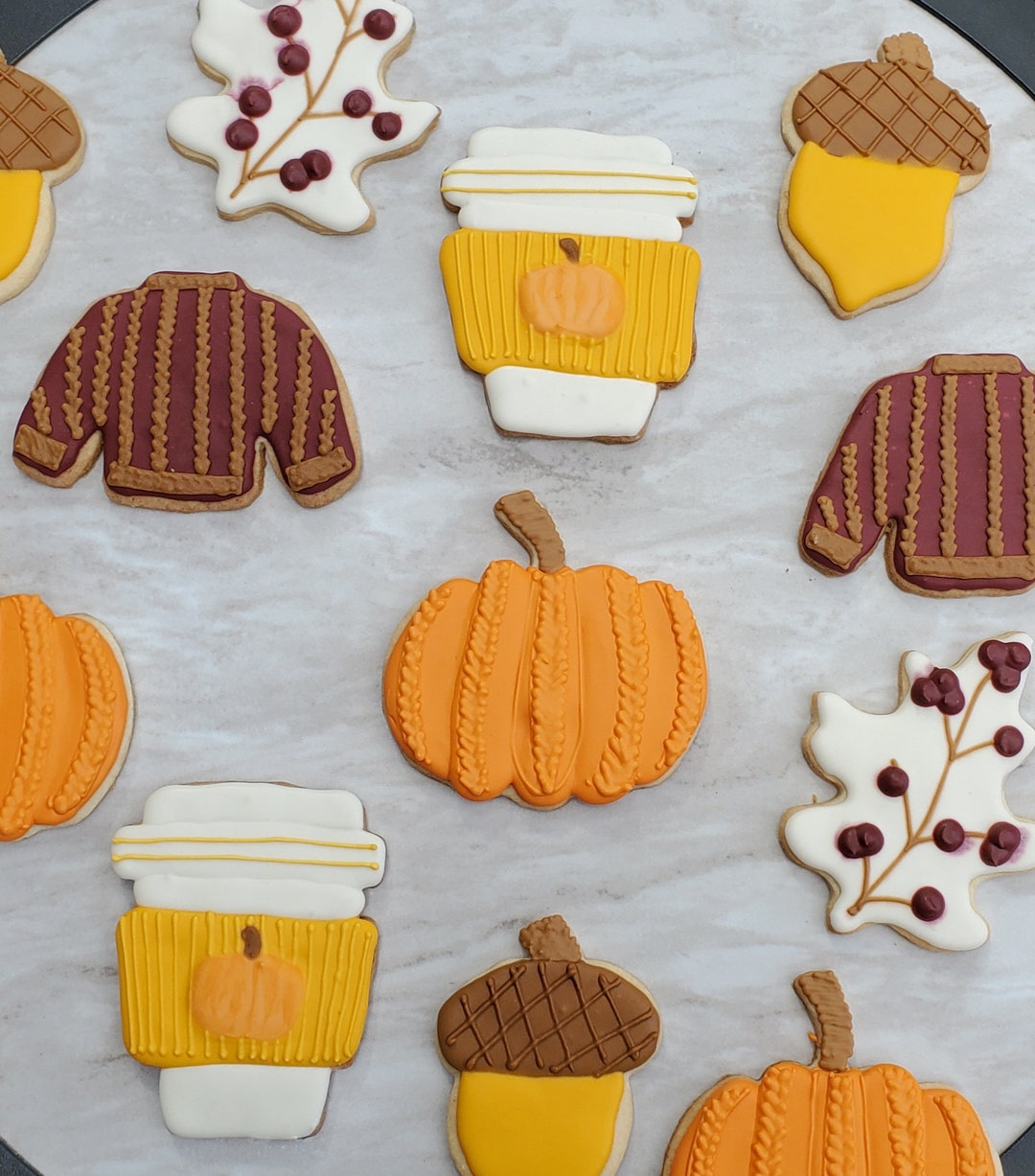 Fall Cookies-6 Cookies-gluten FREE AVAILABLE - Etsy