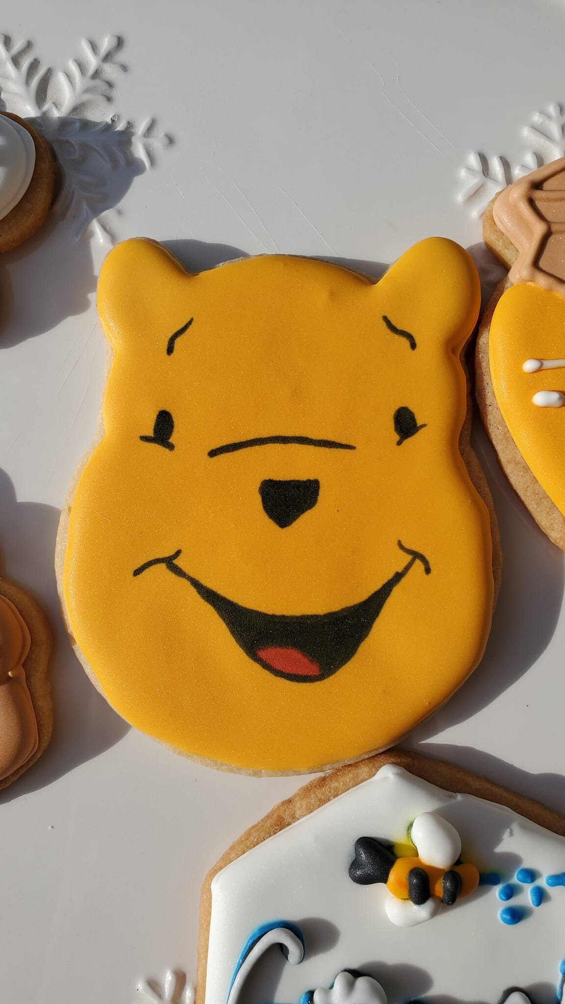 Winnie the Pooh Cookies-6 Cookies-gluten FREE AVAILABLE - Etsy