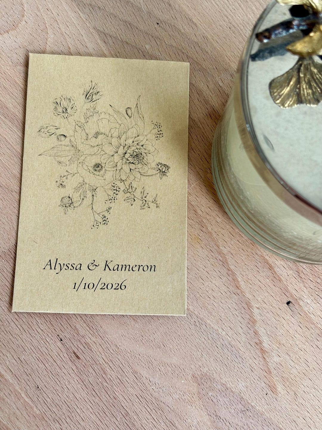 Wildflower Seed Packet Wedding Favors – Personalized Custom Flower Seed ...