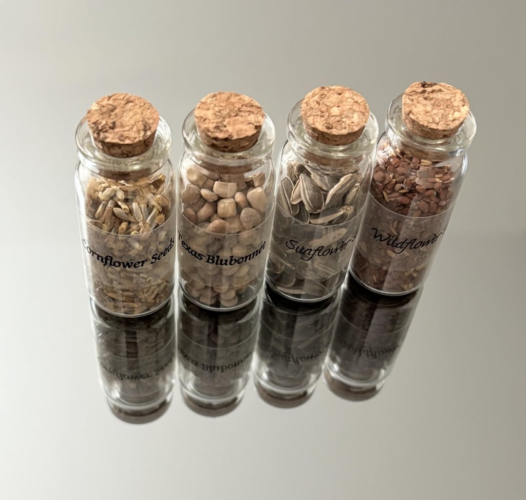 Flower Seeds Gift Set, Unique Eco Friendly Gardening Favor for All ...