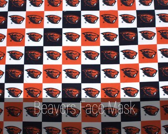 Beaver Face Mask - Etsy