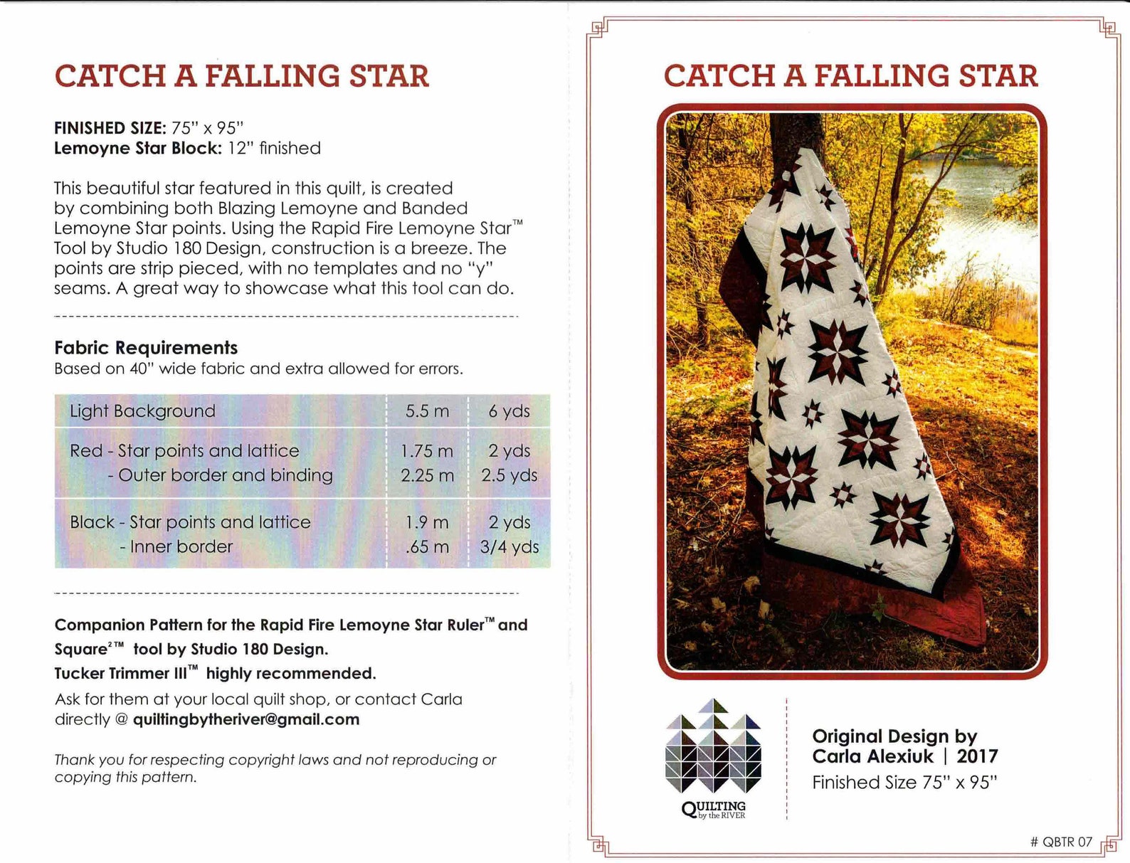 Catch a Falling Star Quilt Pattern - Etsy