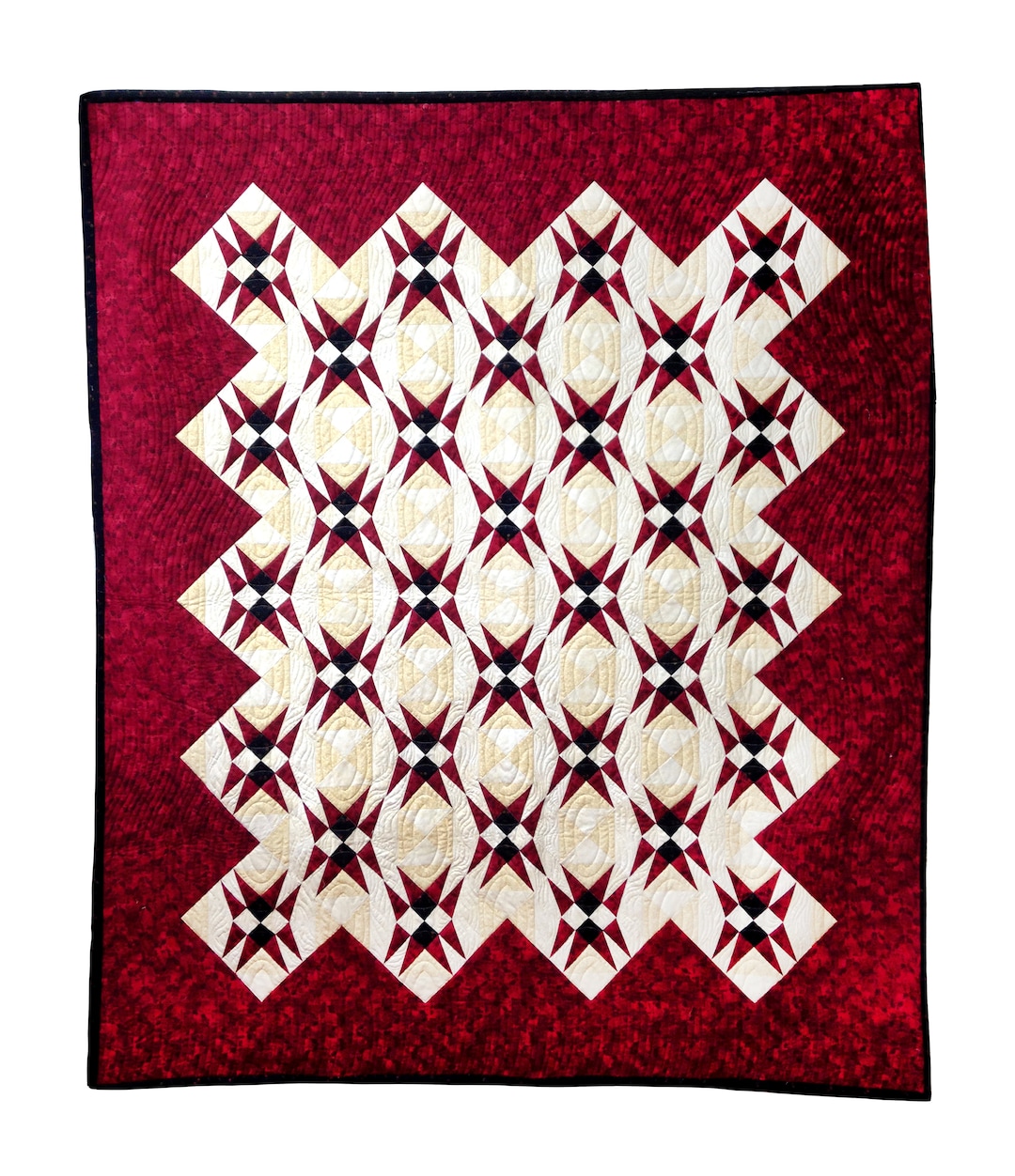 PDF River Rocks Quilt and Runner Pattern - Etsy