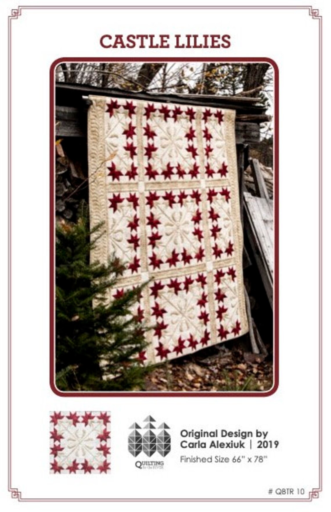 PDF Castle Lilies Quilt Pattern - Etsy