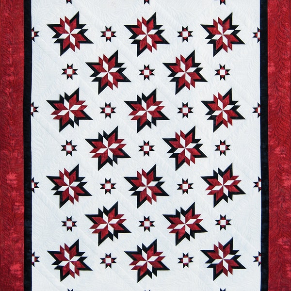 Falling Stars Quilt Pattern - Etsy