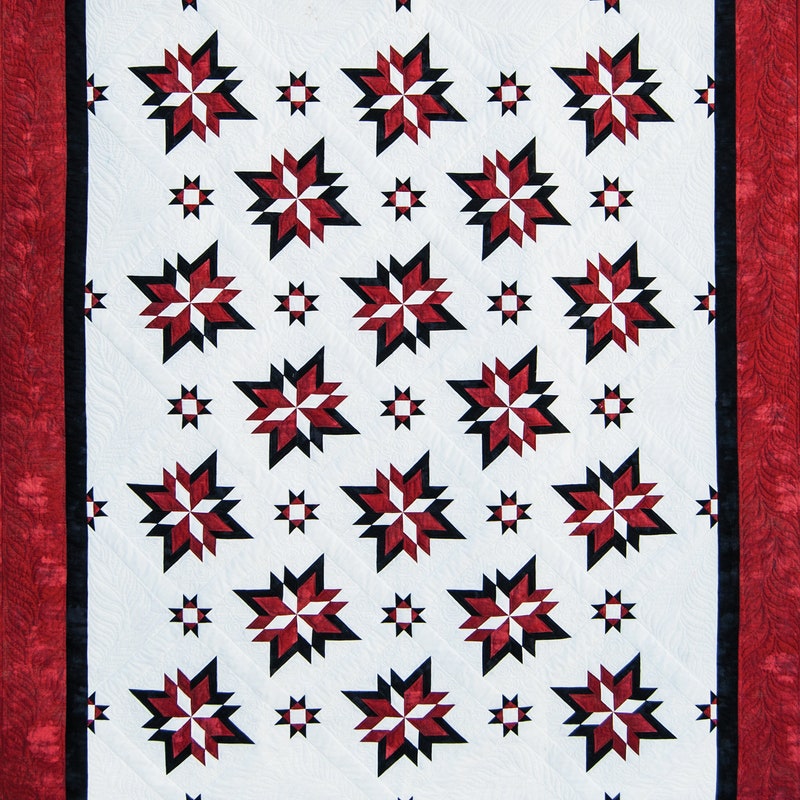 Falling Stars Quilt Pattern - Etsy