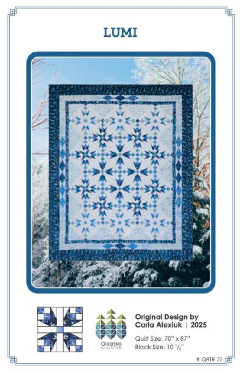 LUMI Pdf-digital Quilt Pattern - Etsy