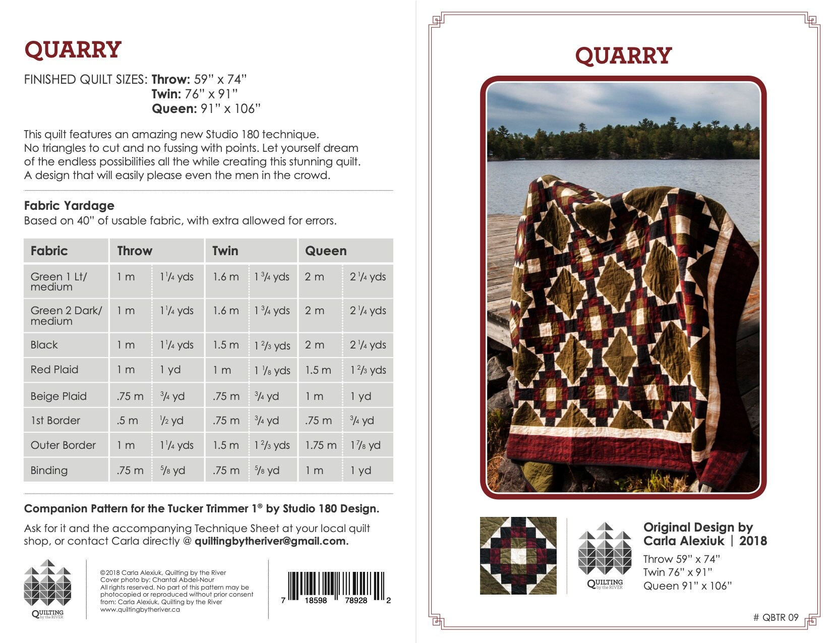 Quarry Quilt Pattern - Etsy