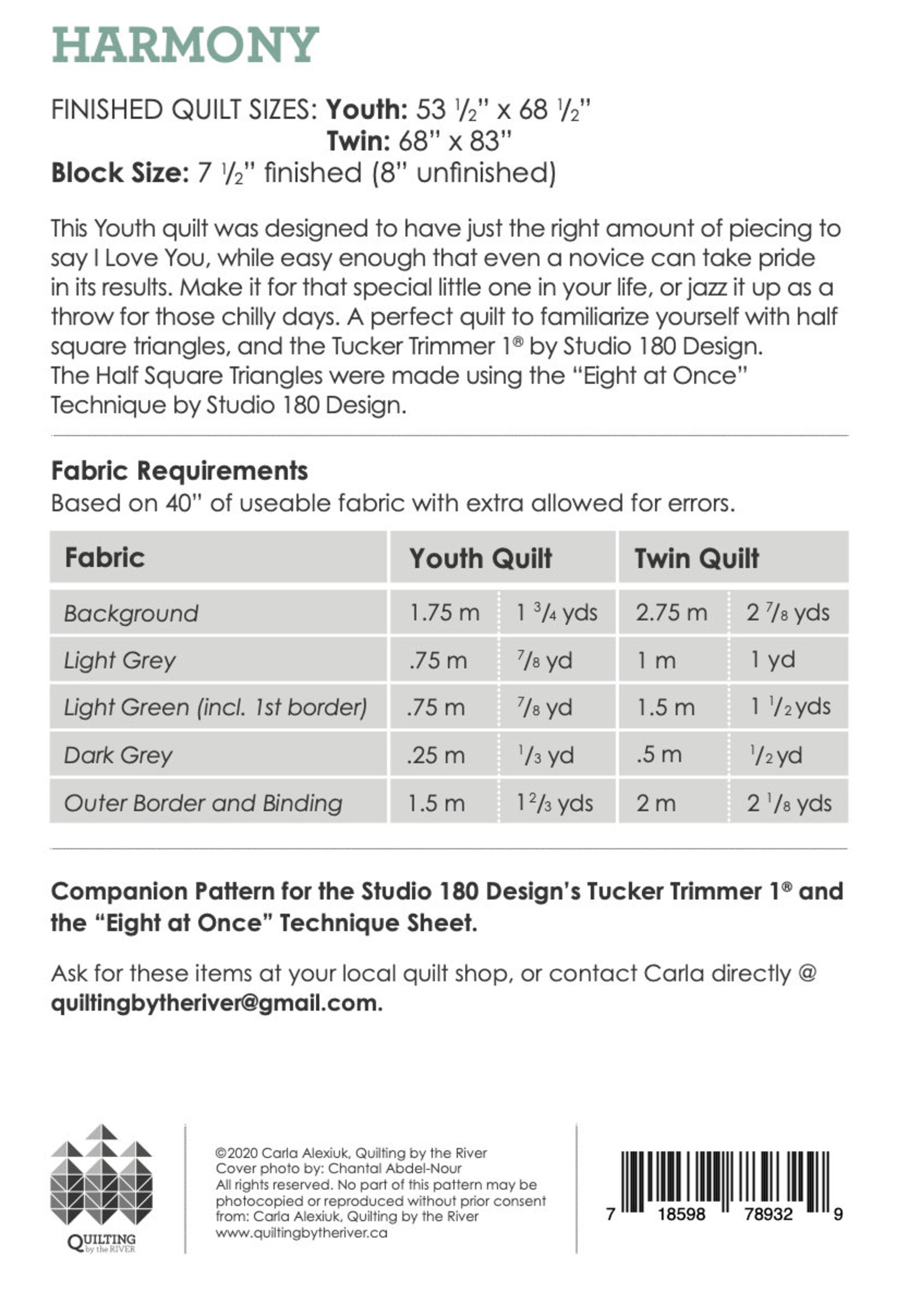 Harmony Quilt Pattern - Etsy Canada