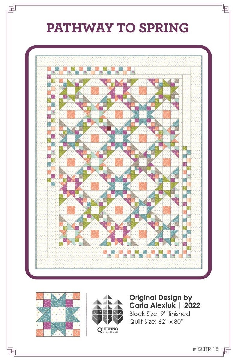 Pathway to Spring Pattern - Etsy