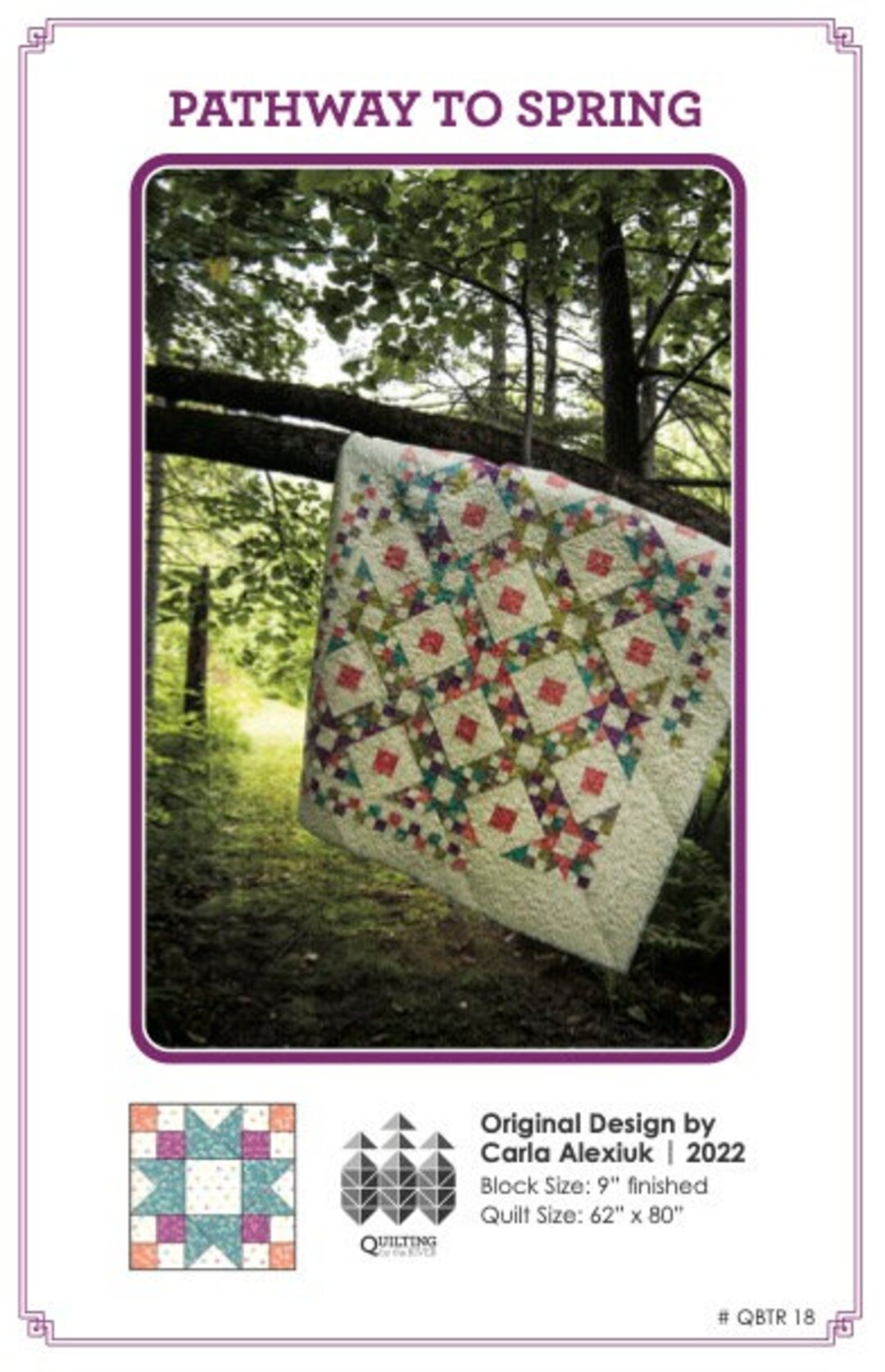 Pathway to Spring Pattern - Etsy