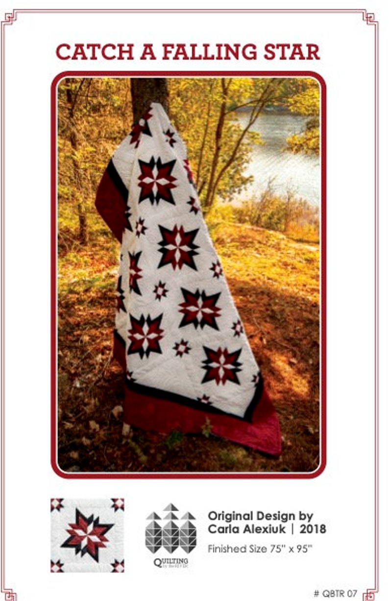 Catch a Falling Star Quilt Pattern - Etsy