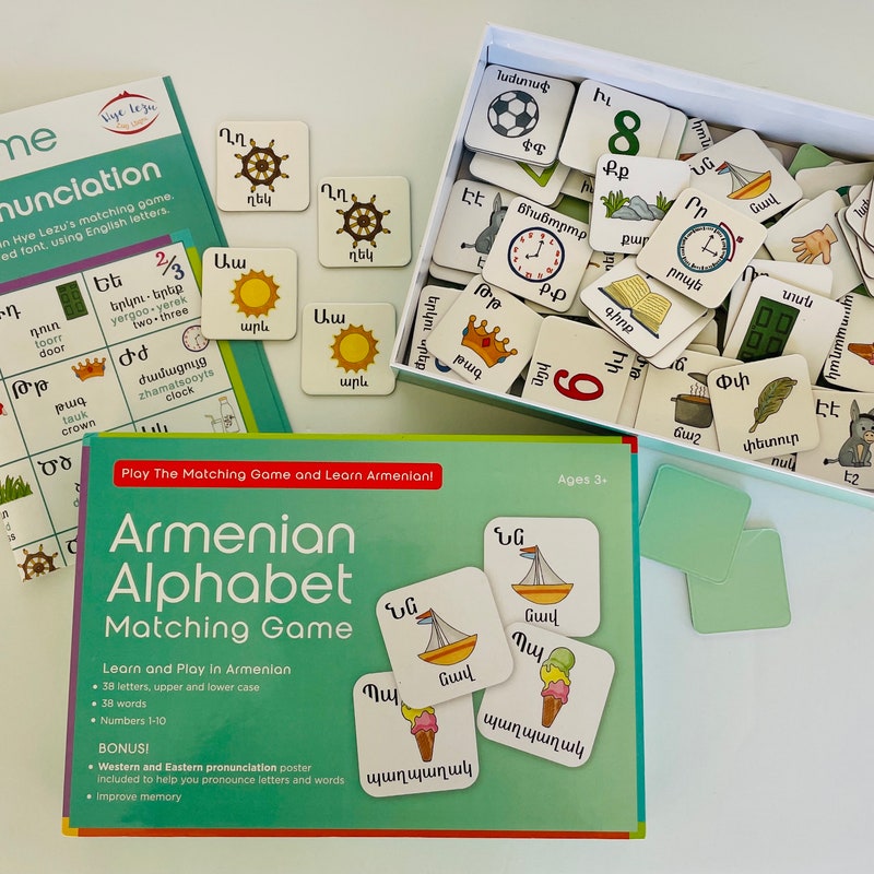 Armenian Alphabet - Etsy